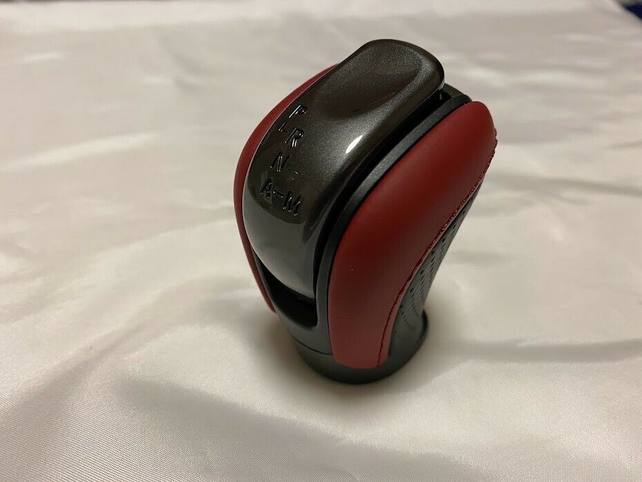 Nissan Genuine R35 GTR GT-R Nismo Shift Knob Red and Black Leather ...