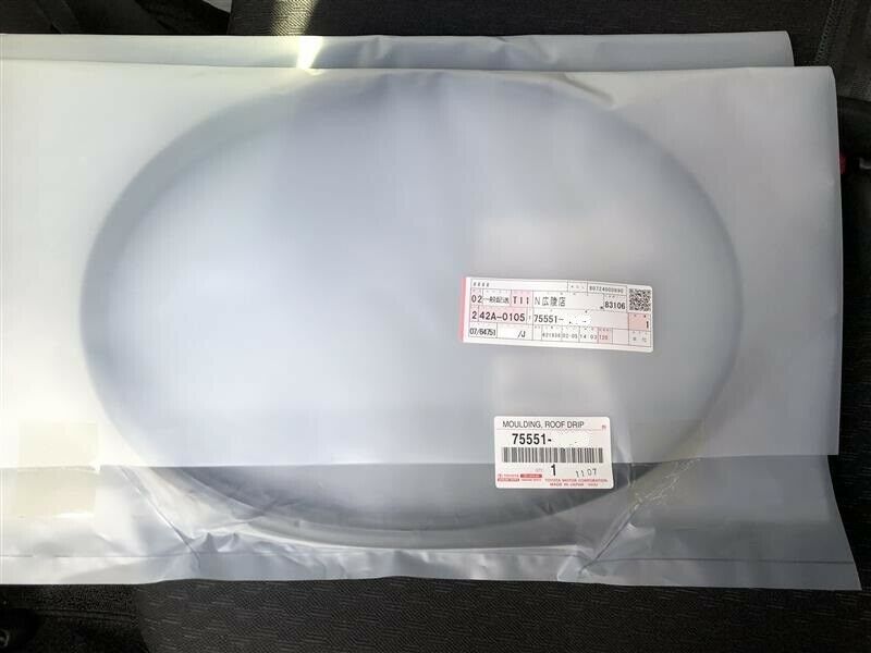 Toyota Genuine 2007-2011 Yaris Sedan Roof Drip Moulding Side Finish LH ...