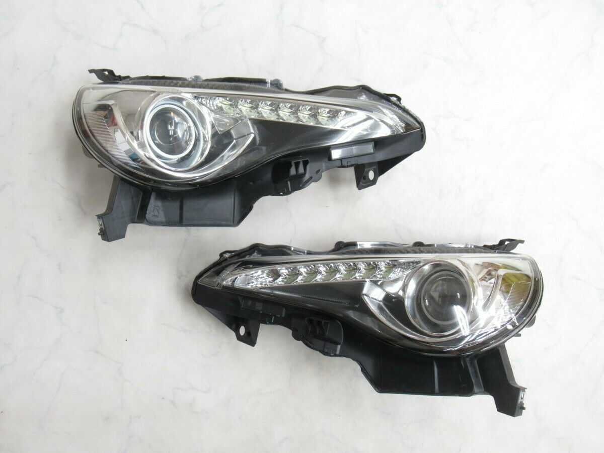 Toyota Genuine 2012 86 GT86 SCION FR-S FRS HID Headlights Set Used ...