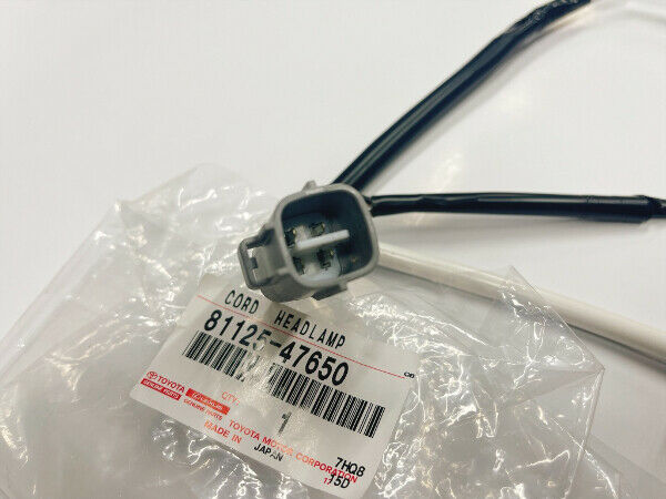 Toyota Genuine Wire Harness 81125-47650 FedEx DHL Japan New – JP MOTORS CO
