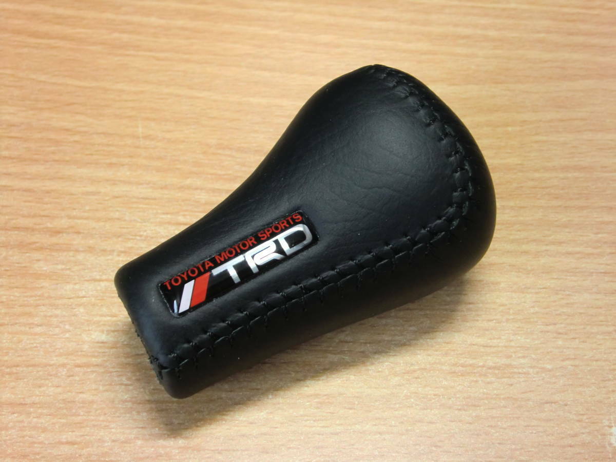 Toyota TRD Genuine Levin Trueno AE86 5 Speed Leather Shift Knob Black ...