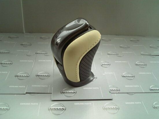 Nissan Genuine R35 35 GTR GT-R Shift Knob Black Leather ＆ Ivory ★ – JP ...